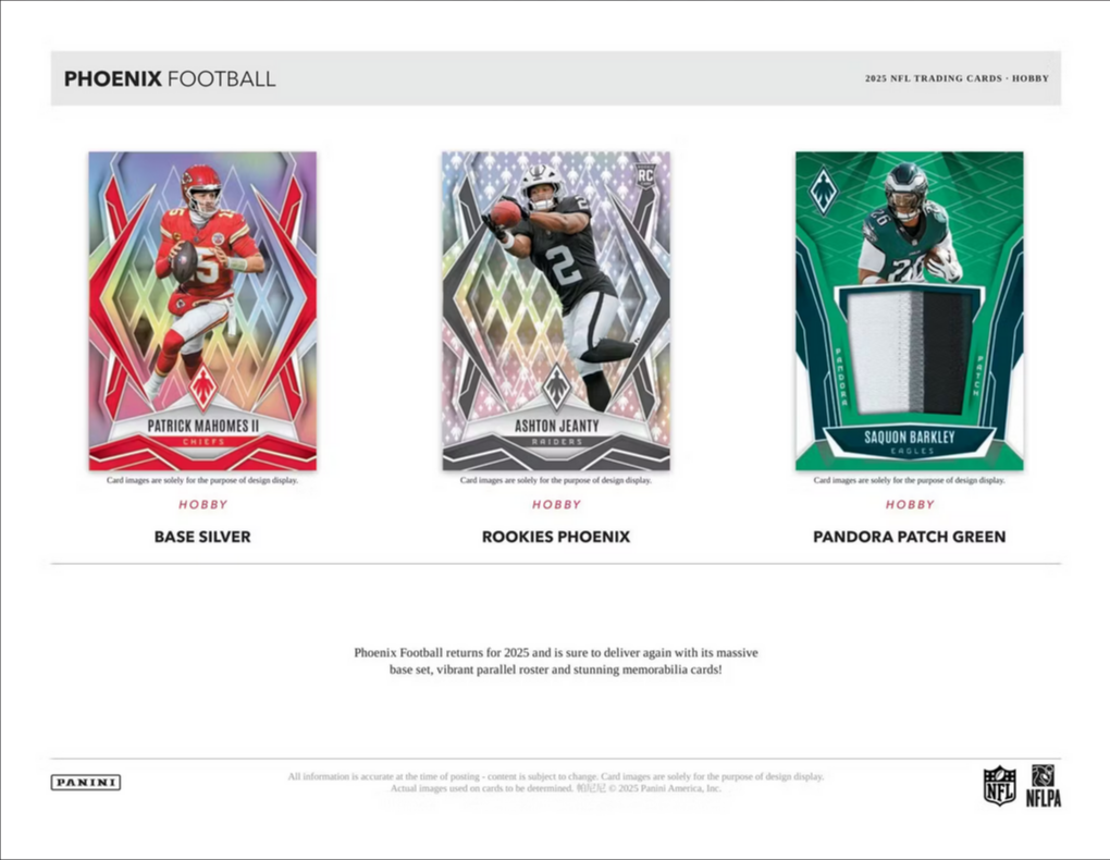 2025 Panini Phoenix Football - LIVE Group Break on YouTube - HOT – Buck ...