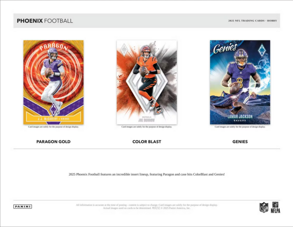 2025 Panini Phoenix Football - LIVE Group Break on YouTube - HOT – Buck ...