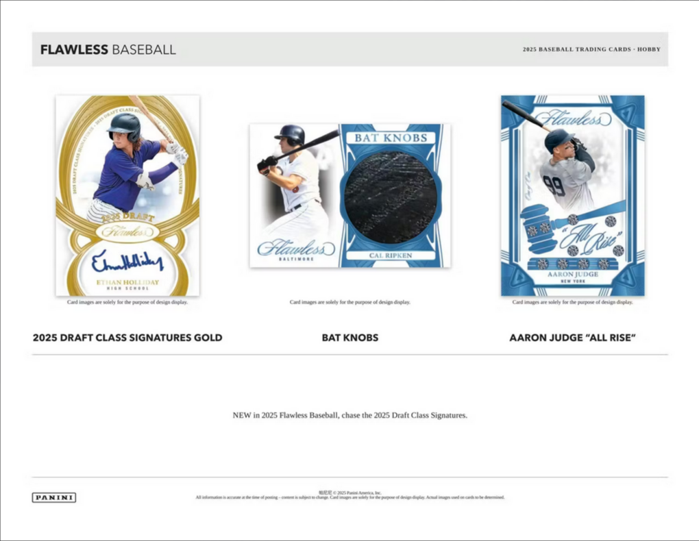 2025 Panini Flawless Baseball - Single Box Break - Random Teams Style ...