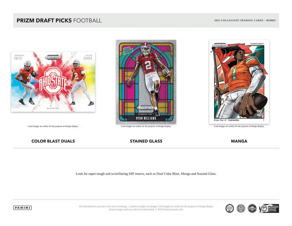 2025 Panini Prizm Draft Picks Football - Live Group Break on YouTube ...